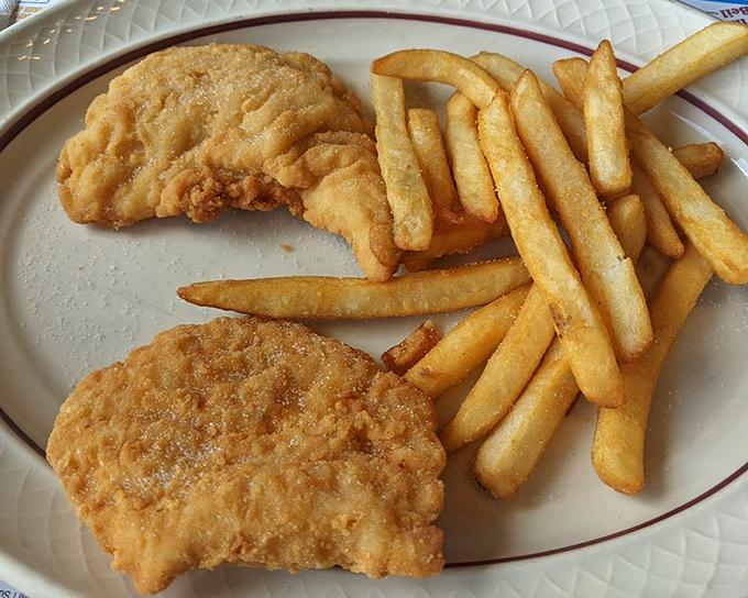 Golden-fried fish fillets and fries &ndash; the platonic ideal of a dish that's kept diners in business for generations.