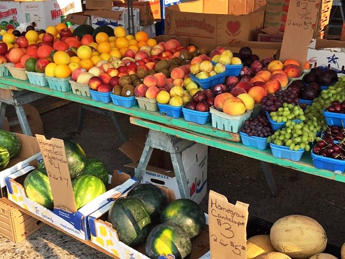 Summer's bounty arranged in a rainbow of nutrition&mdash;proof that Mother Nature remains the most talented food stylist in Minnesota.