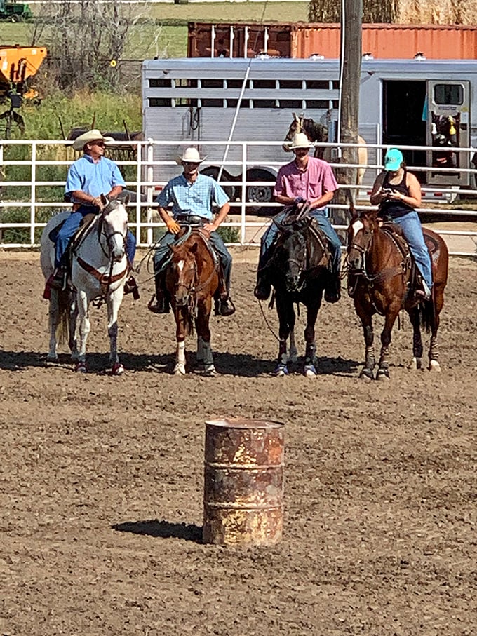 These riders aren't just sitting on horses&mdash;they're carrying on Wyoming traditions where horsemanship is both practical skill and cultural heritage.
