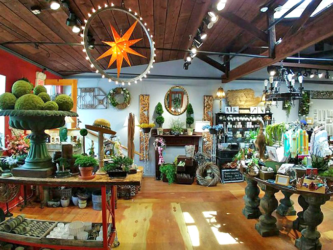 Grasmere's whimsical interior transforms shopping into a treasure hunt, with garden ornaments and coastal d&eacute;cor beckoning from every corner.