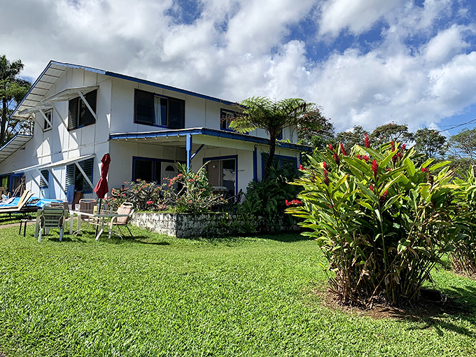 Island living perfected: This Hana accommodation proves you don't need luxury towers when you've got front-row seats to paradise's daily performance.