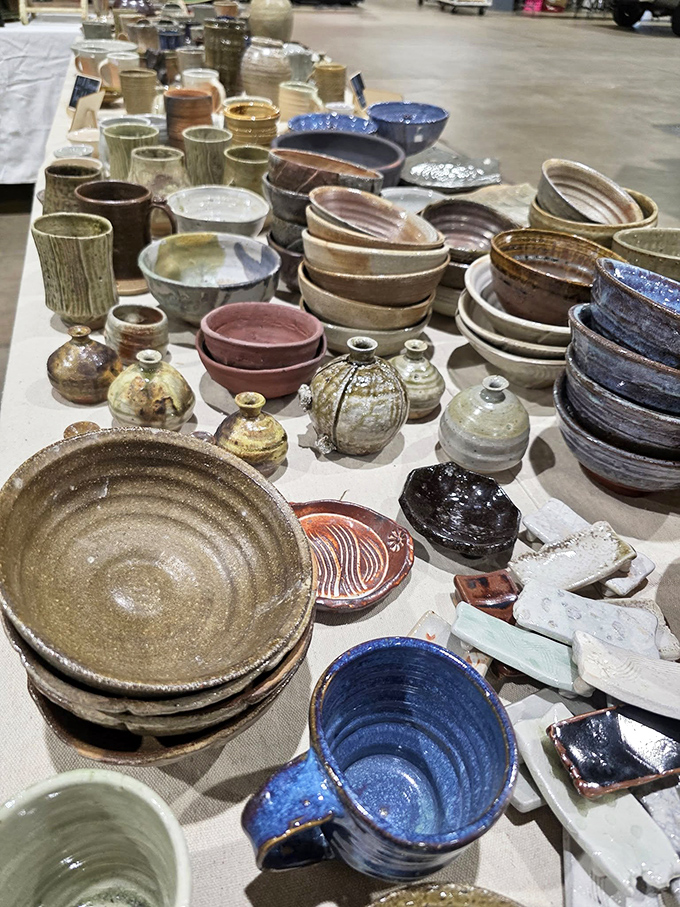 Handmade pottery in earthy hues&mdash;because your morning coffee tastes better when sipped from something made with passion.