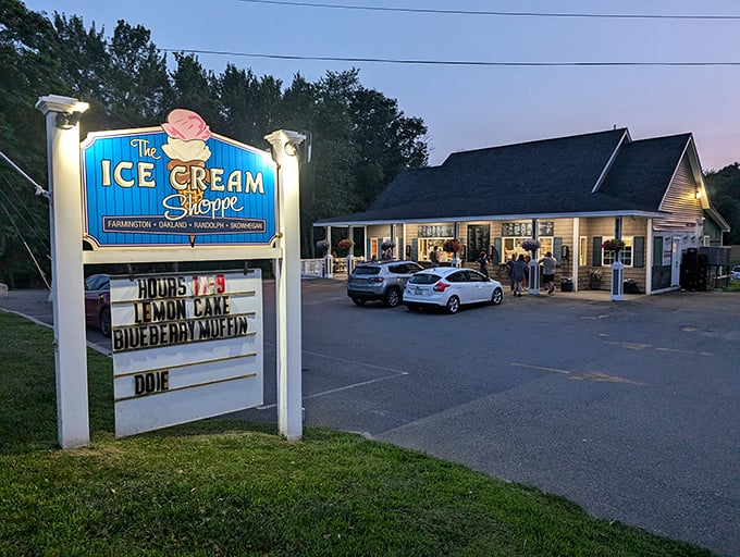 The Ice Cream Shoppe isn't selling dessert; it's peddling summer memories one scoop at a time, with prices that won't melt your retirement fund.
