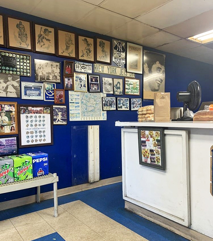 Where sports memorabilia meets sandwich artistry. This wall of fame has witnessed more perfect bites and satisfied sighs than any five-star restaurant.