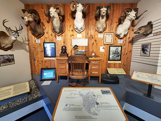 The Jack O'Connor Center celebrates Idaho's hunting heritage with displays that transport visitors to a time when outdoor skills were passed down through generations.