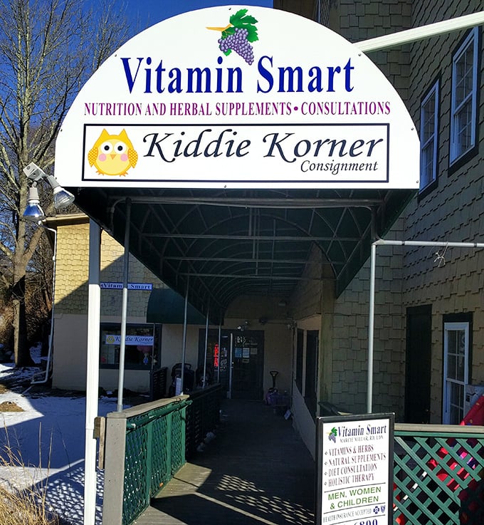 Small businesses like this consignment shop give Wakefield its character, one carefully curated item at a time. 