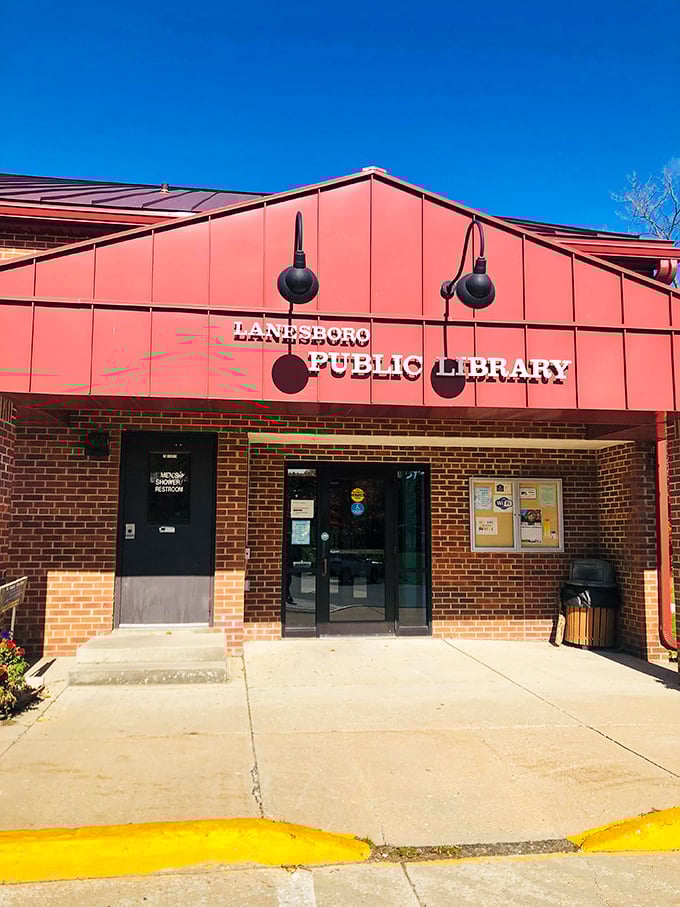 The Lanesboro Public Library proves that even in the digital age, the best stories still live between covers and limestone walls.