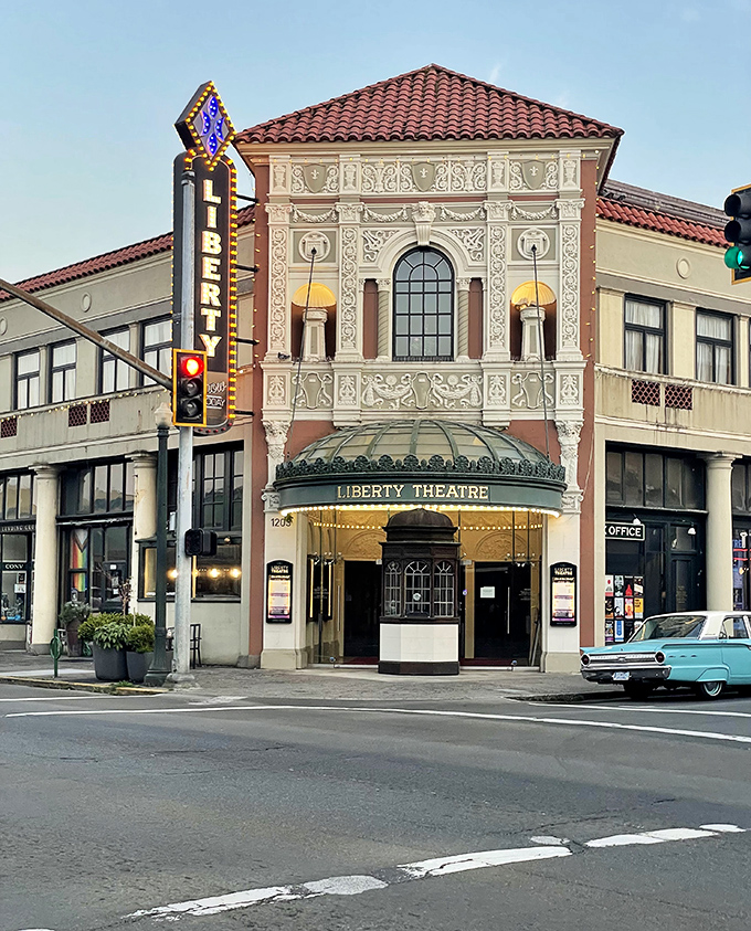 The Liberty Theatre's art deco marquee has been turning heads since Calvin Coolidge was president&mdash;and it's still the coolest kid on the block.