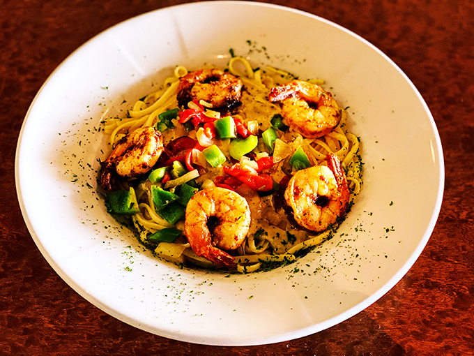 D&eacute;j&agrave; vu? This Mediterranean shrimp pasta proves good things bear repeating. Those plump shrimp and vibrant vegetables create a coastal vacation on your fork.
