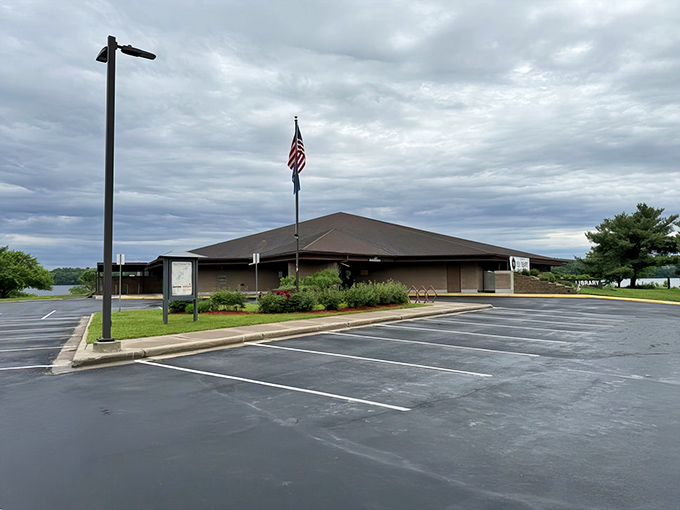 Menomonie's Public Library serves as both knowledge hub and community living room, where WiFi is free and conversations are priceless.