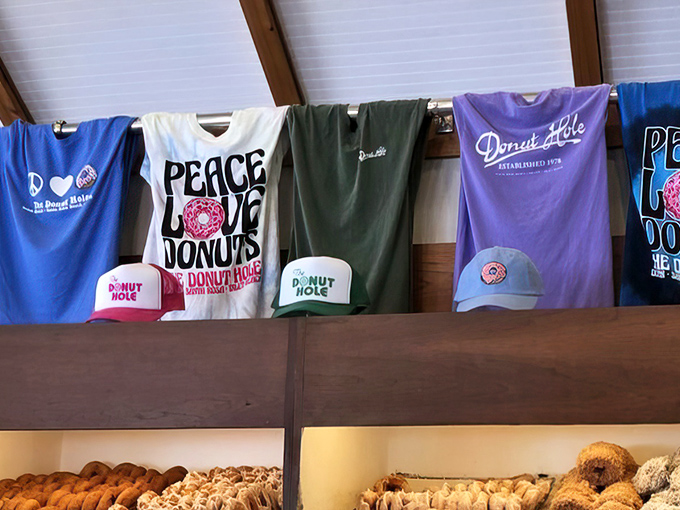 Donut Hole merch lets you take the memory home, though sadly the t-shirts contain fewer calories than their inspirations.