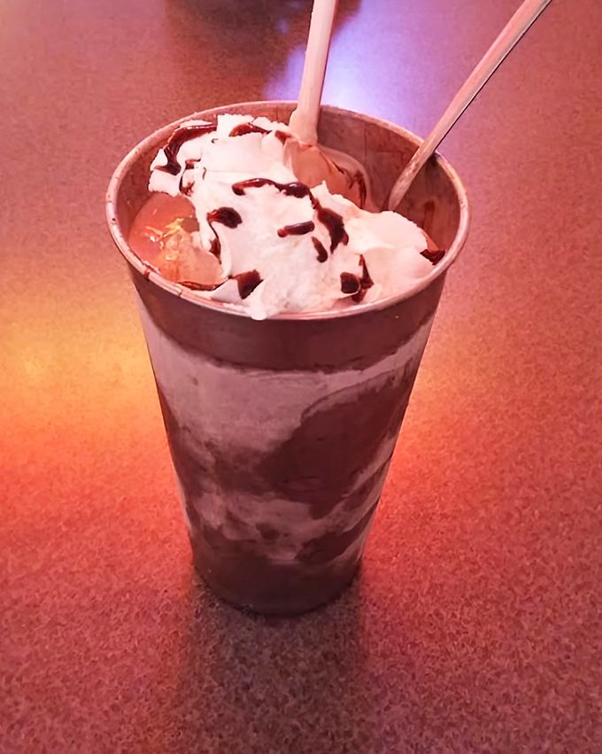 This milkshake brings all the joy to the yard&mdash;thick enough to require serious straw strength but worth every bit of the effort.