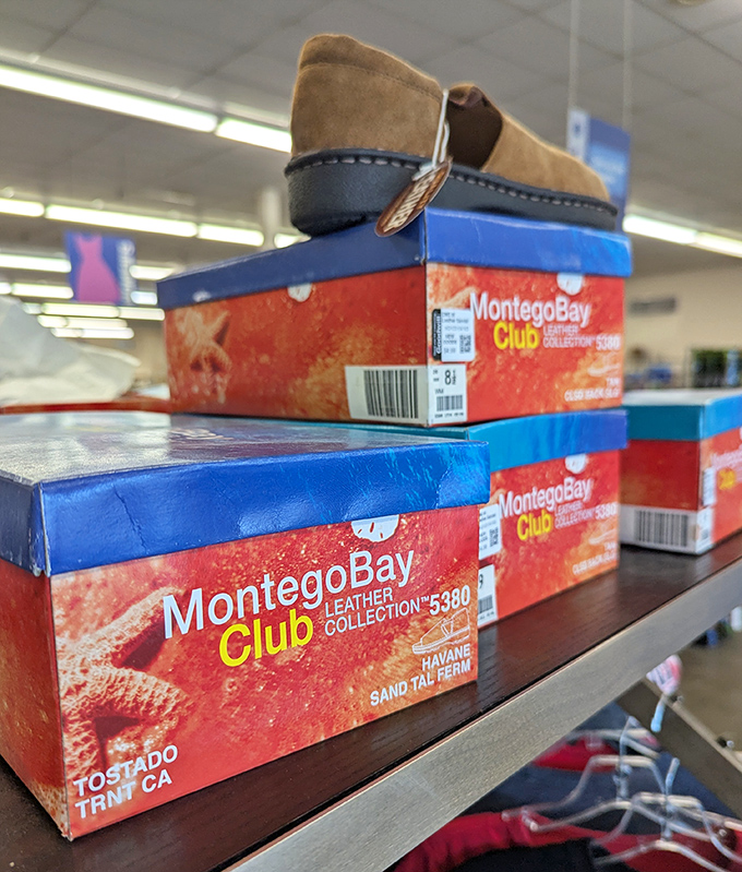 Brand new shoes still in boxes prove that "secondhand" sometimes means "never worn." Someone's shopping regret becomes your closet victory!