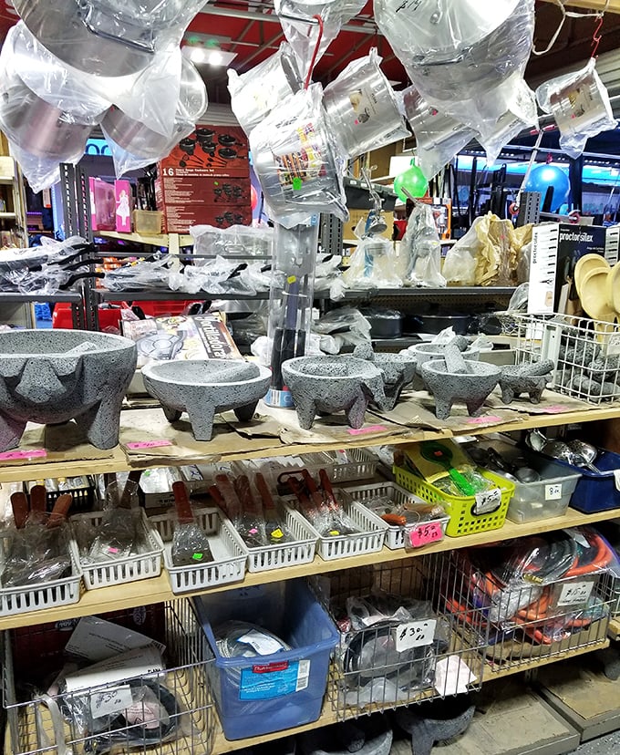 Kitchen essentials with character&mdash;stone molcajetes and gadgets that promise to solve culinary problems you didn't know you had.