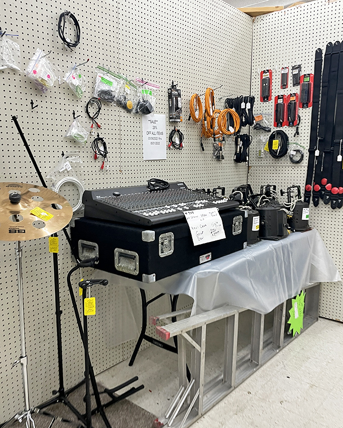 A musician's equipment paradise &ndash; where aspiring rock stars and weekend warriors alike find the gear to fuel their sonic dreams.