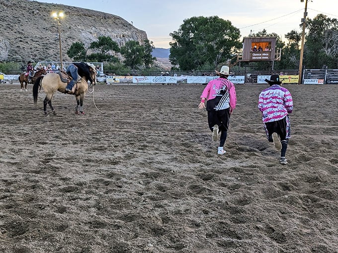 Night rodeo action where real cowboys do real cowboy things under real Wyoming stars&mdash;Instagram filters not needed or wanted here.