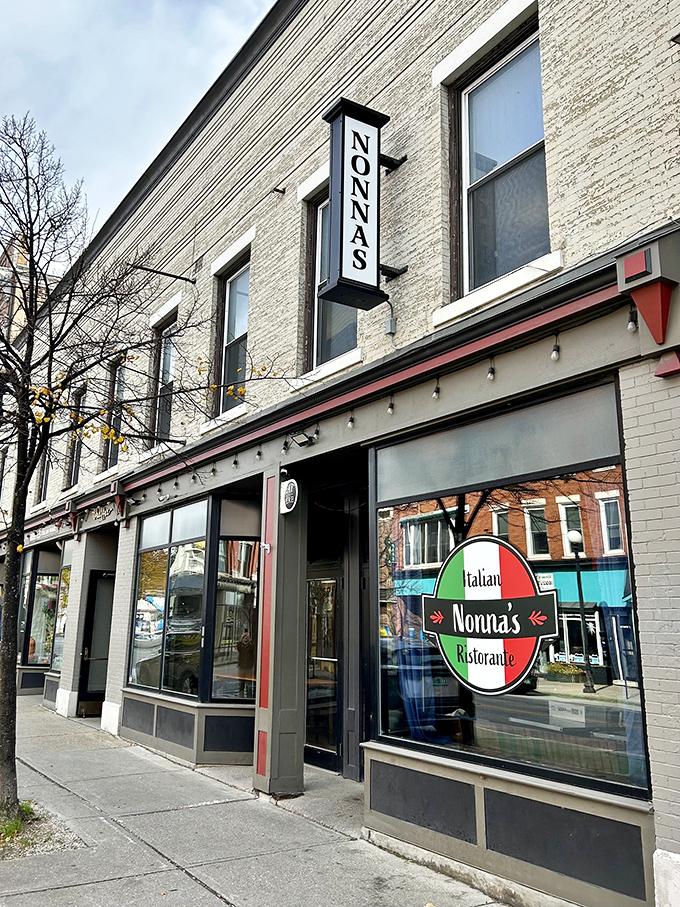 Nonna's Italian Ristorante offers authentic flavors in an unassuming setting, where retirement means indulging in pasta without worrying about tomorrow's meetings.