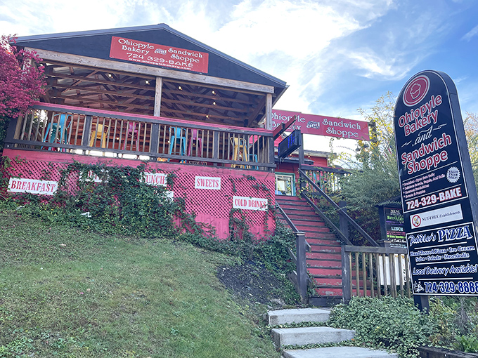 The Ohiopyle Bakery knows that fresh-baked goods cure everything from trail fatigue to general life disappointments completely.