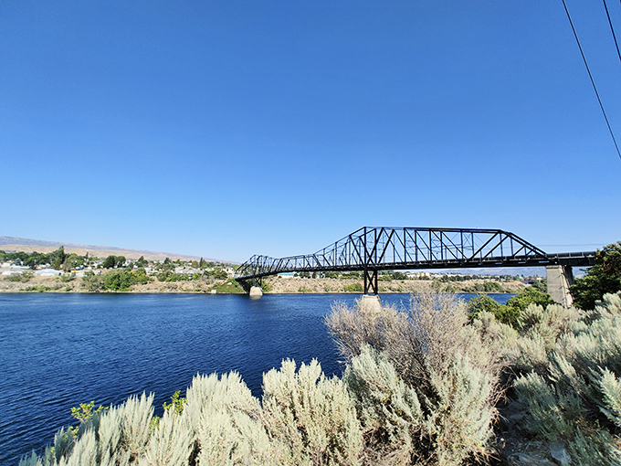 The Old Wenatchee Pipeline Bridge stands as a reminder that in retirement, it's the simple crossings from one beautiful view to another that matter most.