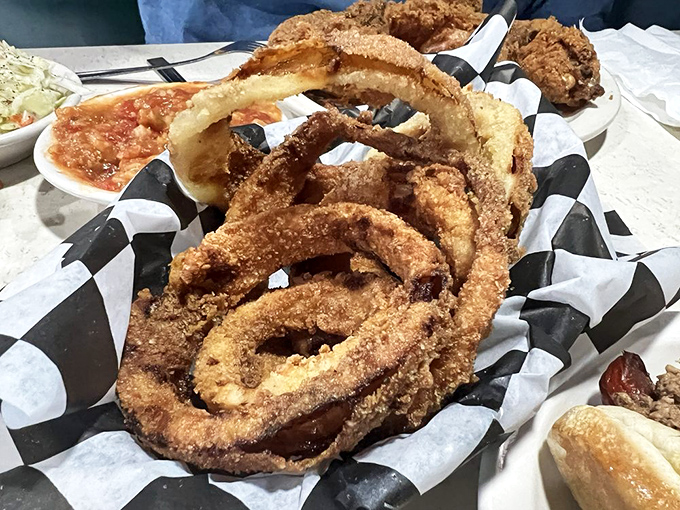 These onion rings aren't just side dishes&mdash;they're golden, crispy halos that make you wonder why anyone would ever choose fries instead.