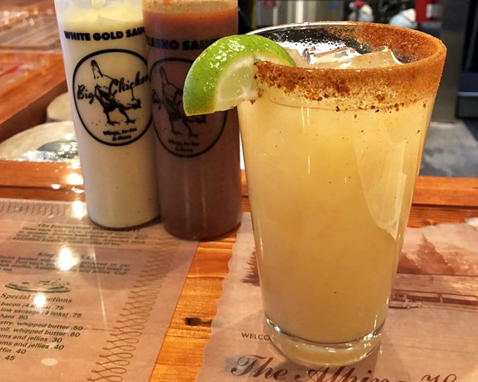 The perfect paloma stands ready for duty. When spice meets citrus, everybody wins &ndash; especially your taste buds.