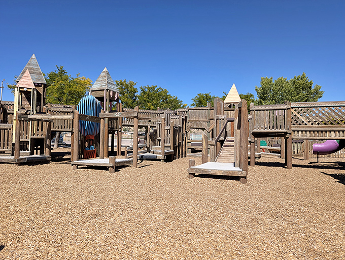Playground of Dreams offers castle-worthy adventures for grandkids visiting their newly relocated New Mexico grandparents.