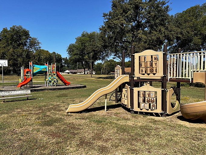 This playground proves Bastrop remembers what many towns forget&mdash;that communities need spaces for their smallest citizens to play and grow.