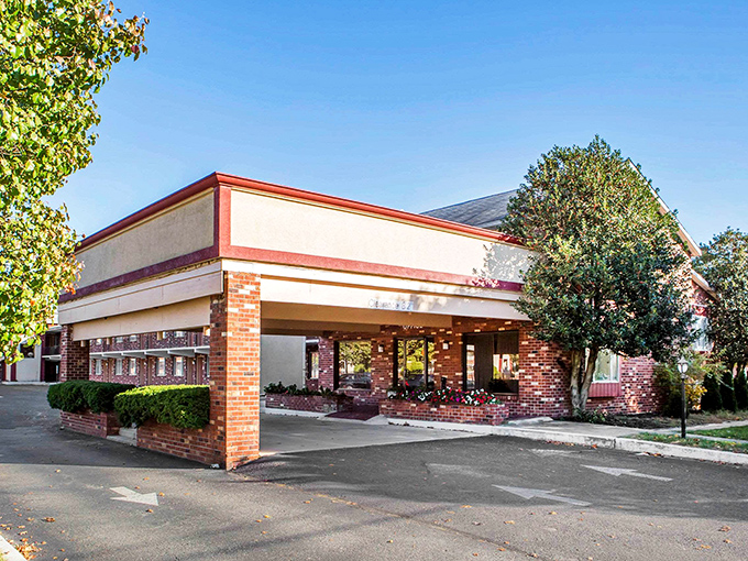 This unassuming building houses local businesses that keep Millville humming. Behind every brick facade lies someone's American dream, served daily.