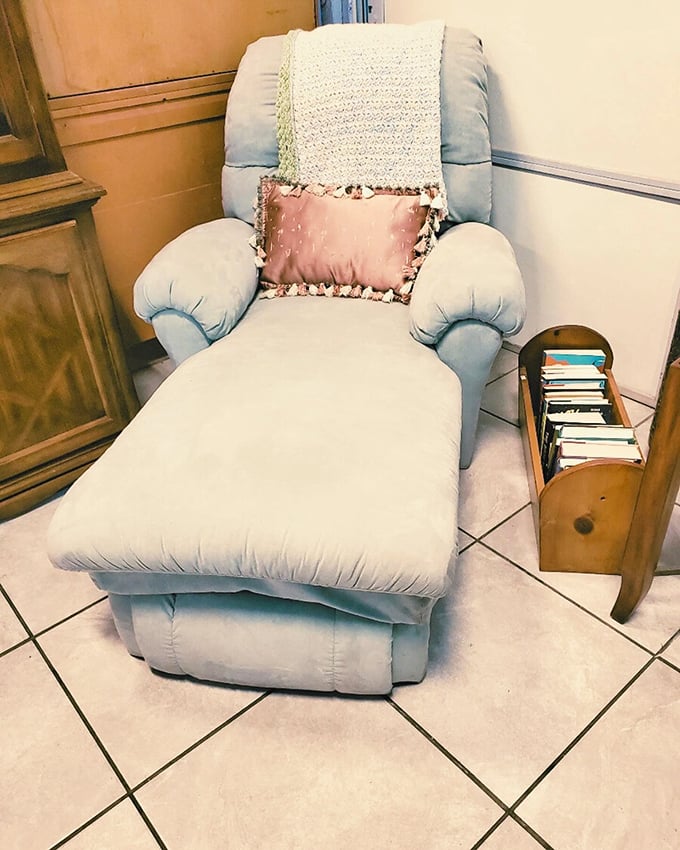 The recliner that's seen a thousand naps and TV shows, now ready for your living room and weekend football marathons.