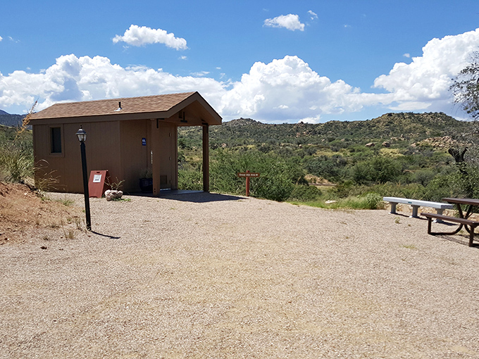 Even the restrooms at Oracle have million-dollar views. Talk about upgrading the facilities!