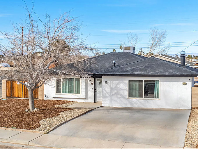 Modest homes with xeriscaped yards prove the American dream doesn't require a seven-figure mortgage or neighbors who peek over your fence.