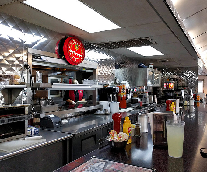Behind that service counter is where eggs become omelets and ordinary mornings transform into something memorable.
