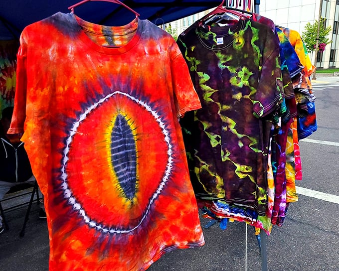 Tie-dye never truly dies&mdash;these vibrant shirts bring the psychedelic '60s to Montana's mountain air with explosive color.