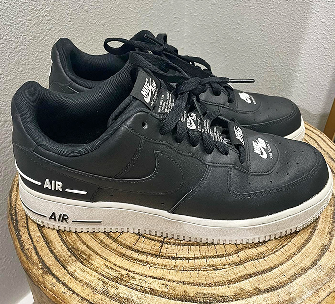 Nike Air Forces looking fresh enough to make sneakerheads do a double-take at those resale prices.