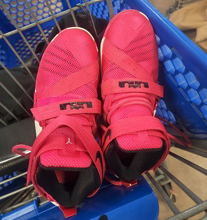 These vibrant kicks prove that style doesn't require a full wallet. Barely-worn athletic shoes in eye-popping pink offer both fashion and function for pennies on the dollar.