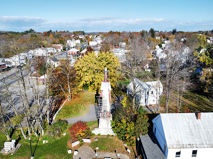 Autumn in Skowhegan paints the town in hues that would make a color specialist weep with joy&mdash;nature's last hurrah before winter's monochrome months.