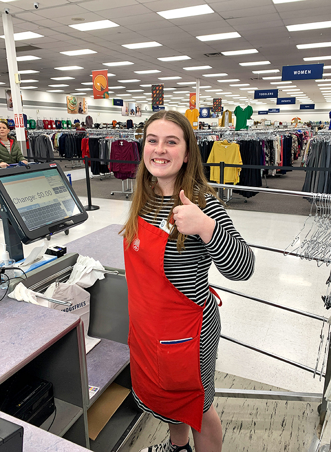 The friendly faces behind the bargains make every shopping trip feel like visiting a neighbor's particularly well-stocked garage sale.