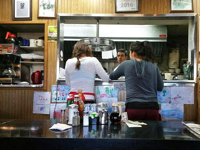 Behind the scenes, the staff orchestrates breakfast symphonies with practiced efficiency, turning orders into edible masterpieces without the fancy chef theatrics.