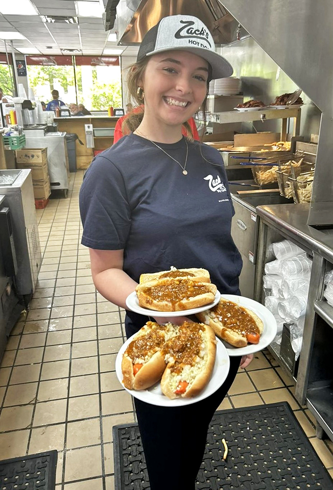 The staff moves with practiced efficiency, delivering plates of joy with the friendly service that keeps locals coming back.