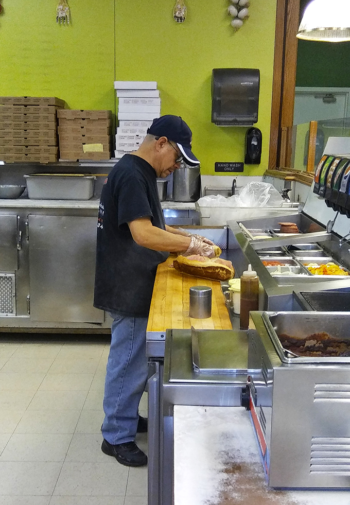 In the kitchen, decades of experience translate into sandwich perfection&mdash;each ingredient placed with the precision of a surgeon and the soul of an artist.