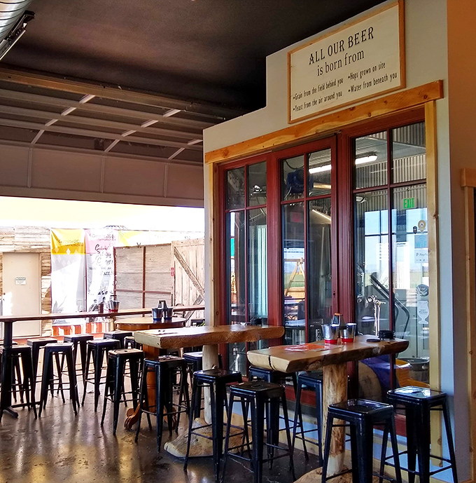 All our beer is born from this field&mdash;a brewery philosophy that would make both farmers and philosophers raise their glasses in approval.