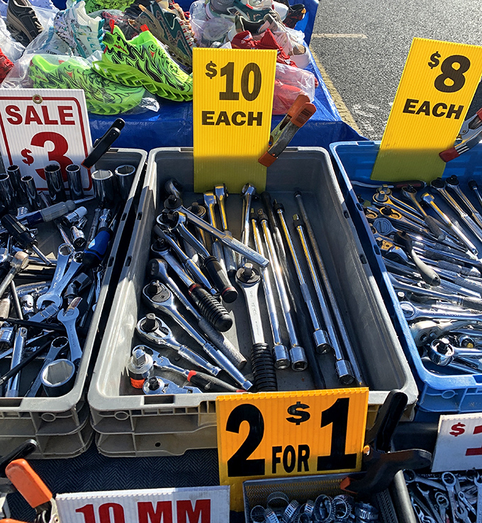 Tool treasures at prices that would make any hardware store blush. Two-for-one deals that have DIY enthusiasts reaching for their wallets.