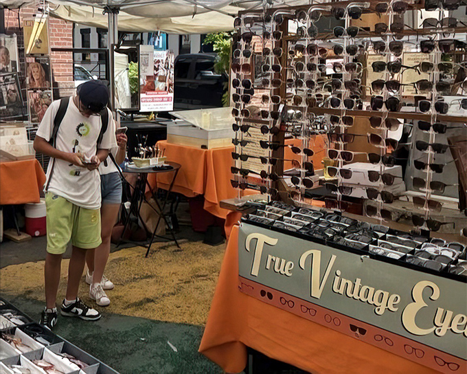 True Vintage Eyewear: where yesterday's frames become today's fashion statement. Seeing the world through rose-colored glasses has never been so literal!