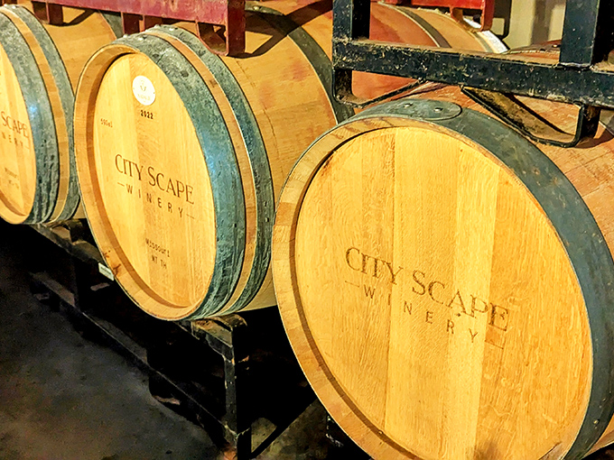 These barrels aren't just storing wine&mdash;they're holding liquid time capsules that capture South Carolina sunshine in every sip.