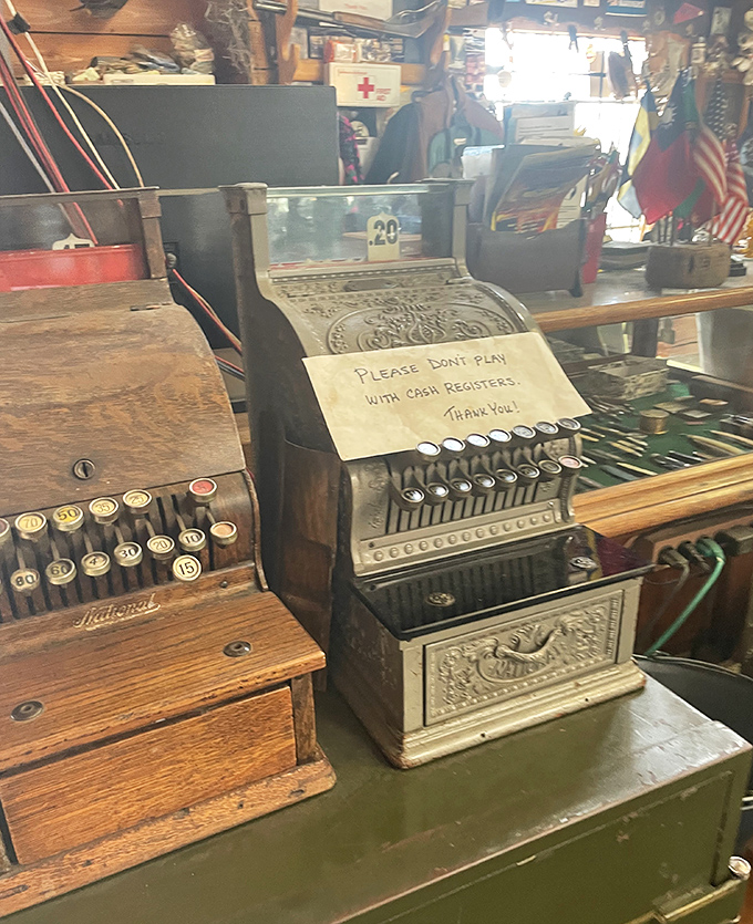 Please don't play with cash registers &ndash; these mechanical marvels once choreographed the dance of commerce with satisfying ka-chings.