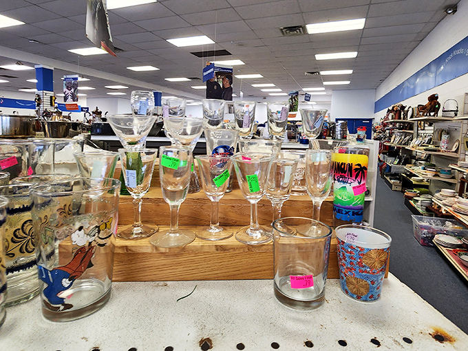 Glassware galore means hosting dinner parties without worrying if Uncle Bob breaks another wine glass during his stories.