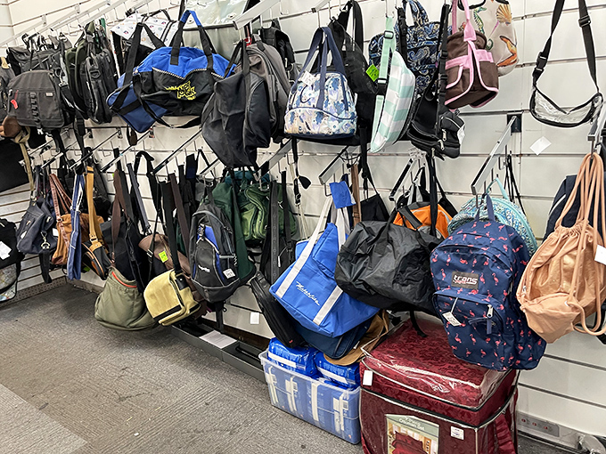 Bag heaven for the indecisive shopper. Why choose one when they're all priced less than your morning latte?