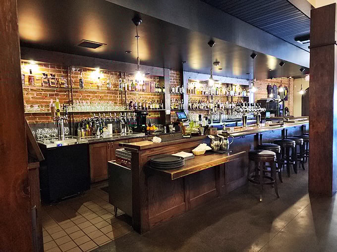 The bar beckons with the promise of discovery&mdash;each tap representing a different chapter in the story of craft beer.