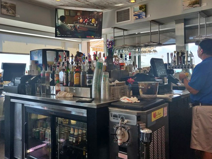 The bar isn't just serving drinks&mdash;it's serving possibilities, each bottle a potential story waiting to be poured into your evening.