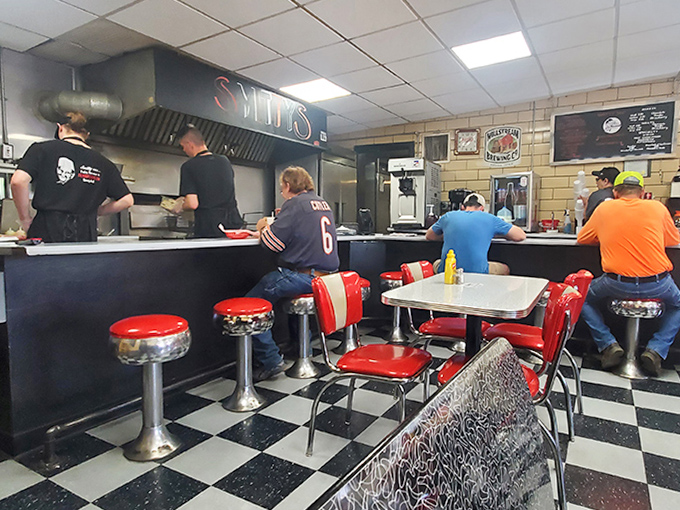 Where culinary magic happens—no fancy equipment, no pretentious techniques, just skilled hands creating the same beloved food for generations.